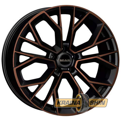 Диски Mak STILO 8.5x19 5x114.3 ET40 76 цвет SBinMBout — гарантия ...